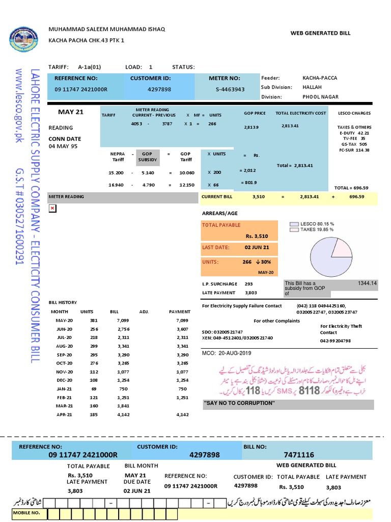 Muhammad Saleem Muhammad Ishaq Kacha Pacha Chk.43 PTK 1: Web Generated ...
