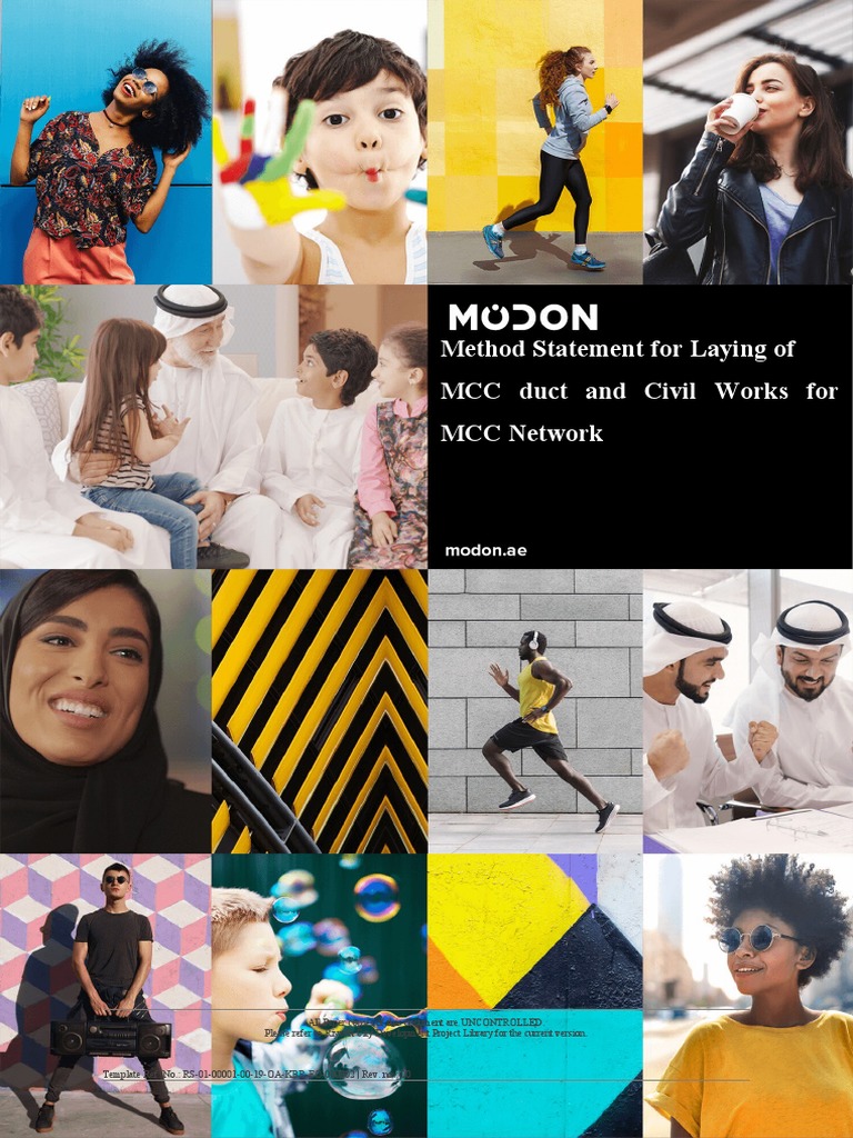 Method Statement For Laying of MCC Duct and Civil Works For MCC Network ...