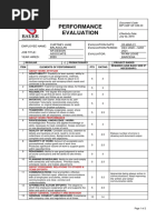 3rd Month Performance Appraisal Form | PDF | Performance Appraisal | Psychology