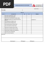 Final VRF Pre-Commissioning Checklist | PDF | Pipe (Fluid Conveyance ...
