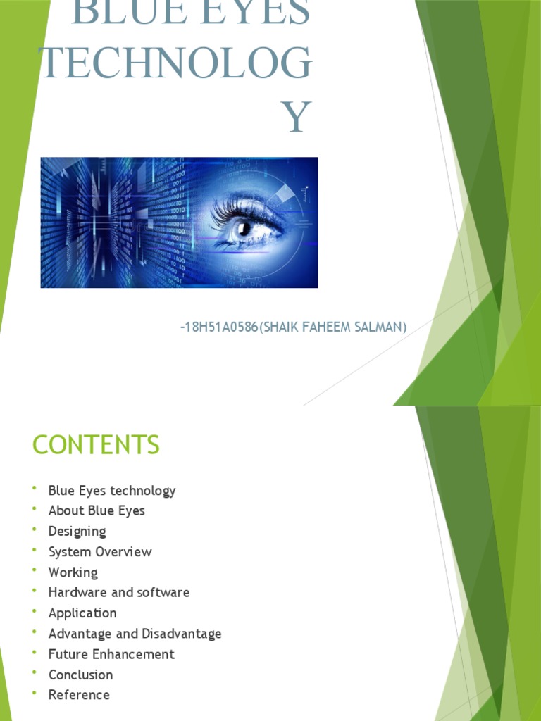 Advantages of Blue Eyes Technology | PDF | Bluetooth | Data Acquisition