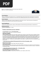Modern CV Format of Bangladesh | PDF | Sales | Bangladesh