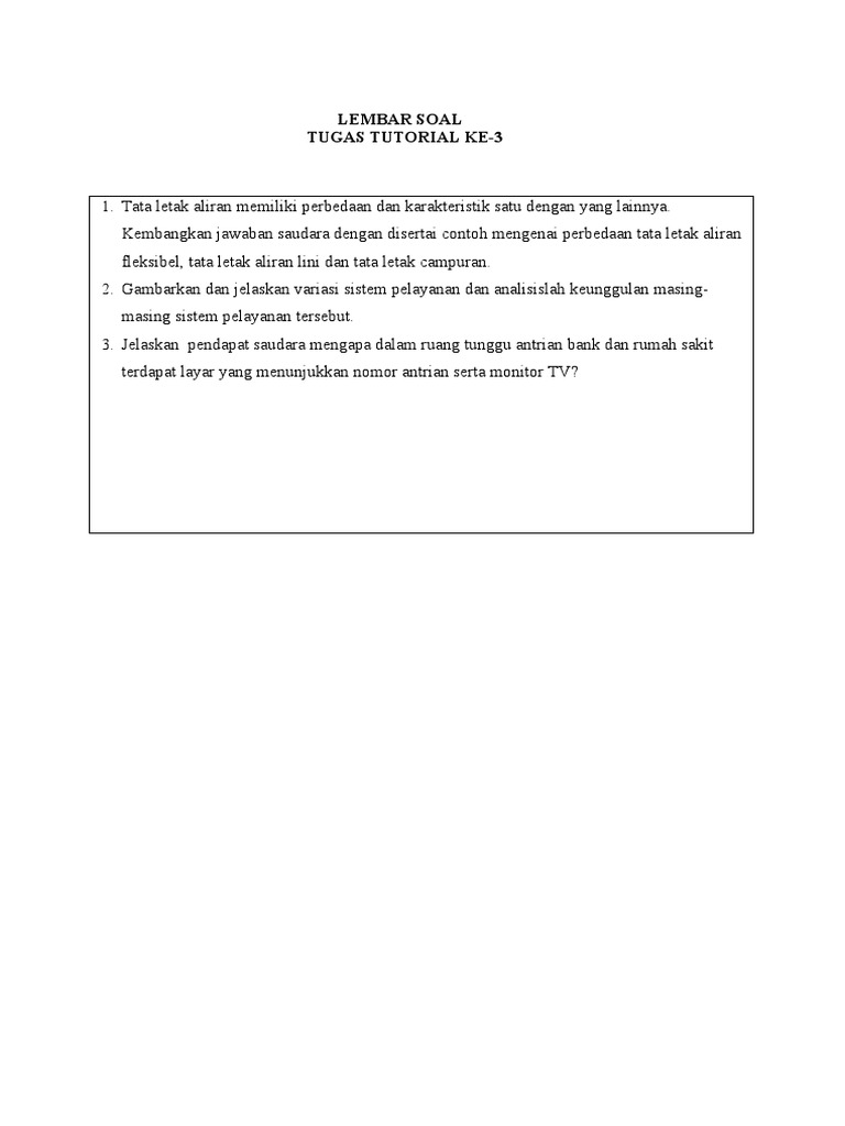 Soal EKMA4369 Tugas3 | PDF