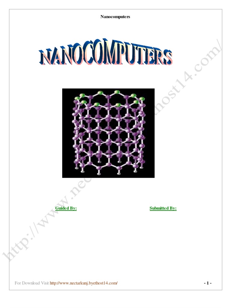 Overview of Nanocomputers and Nanotechnology | PDF | Nanotechnology ...