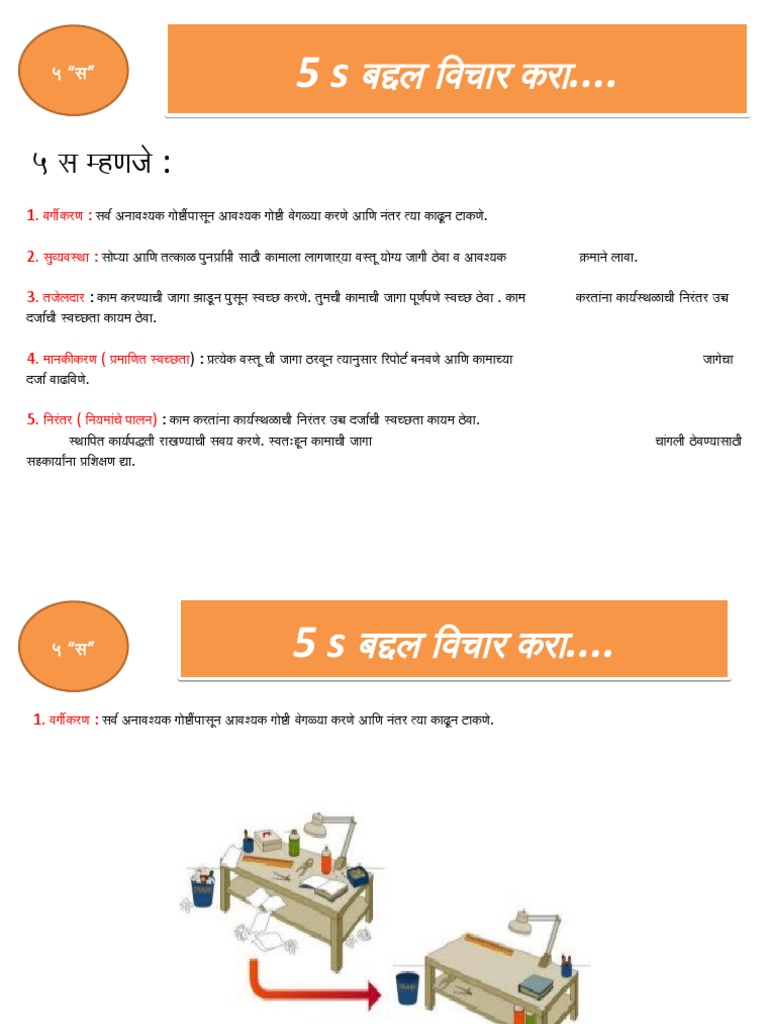 5s Marathi | PDF