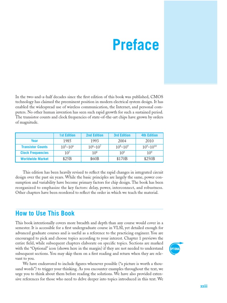 Preface: How To Use This Book | Download Free PDF | Integrated Circuit ...
