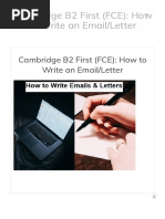 B2 First Writing | PDF