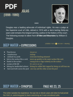 Class 12 English PPT Deep Water | PDF | Swimming | Fear