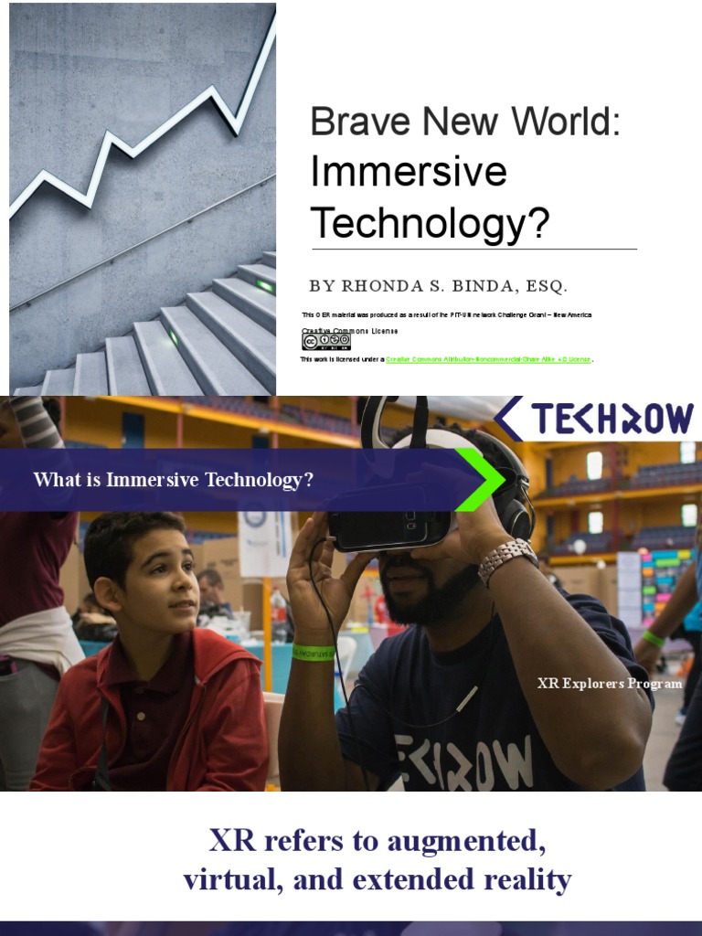 Exploring XR Immersive Technology | PDF