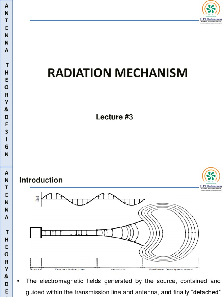 Lecture 3. Radiation Mechanism | PDF | Electric Field | Mechanics