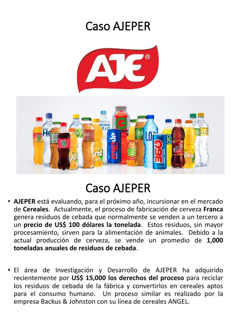 Caso Ajeper - Utec | PDF | Business | Economias