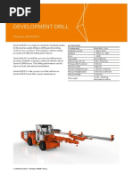 Dd422i Specification Sheet English | PDF | Drilling | Drill