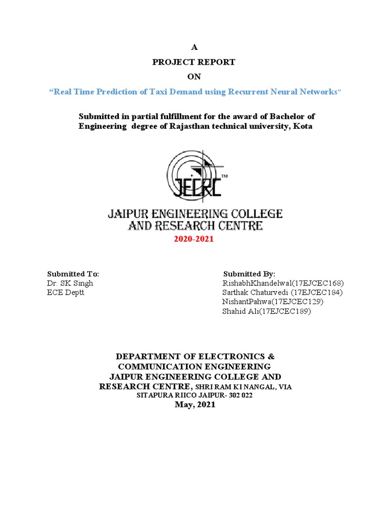 Final Year Project Report | Download Free PDF | Machine Learning ...
