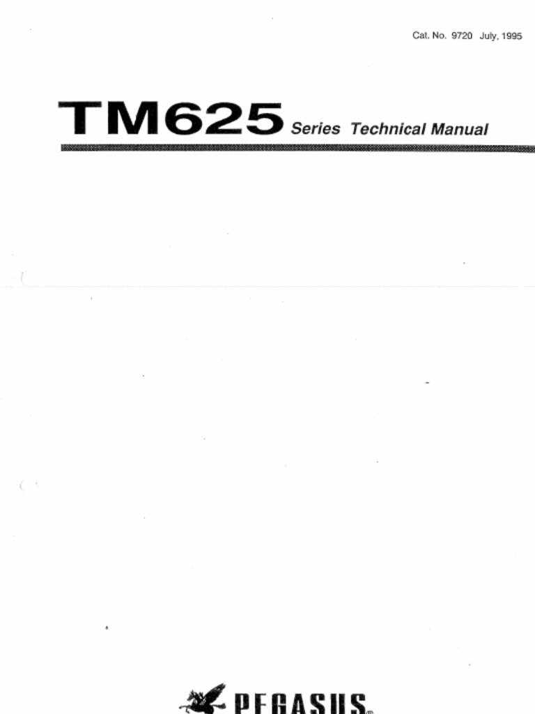 TM625 TechManual | PDF