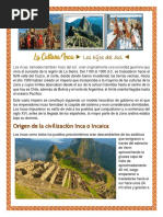 Infografía Del Imperio Inca | PDF | Imperio Inca