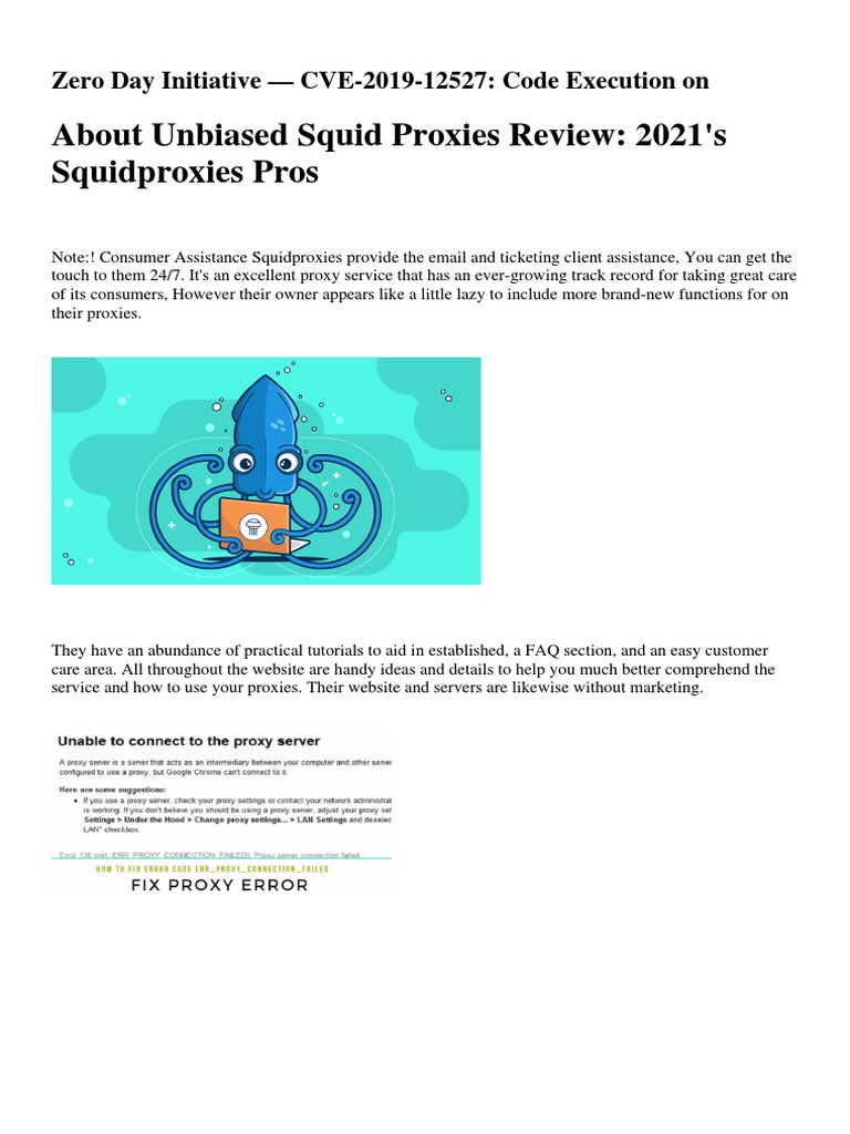 Tinyproxy Vs Squid Which Proxy Server Is Better W7cloudwmaiwnftfv | PDF | Proxy Server | Network ...