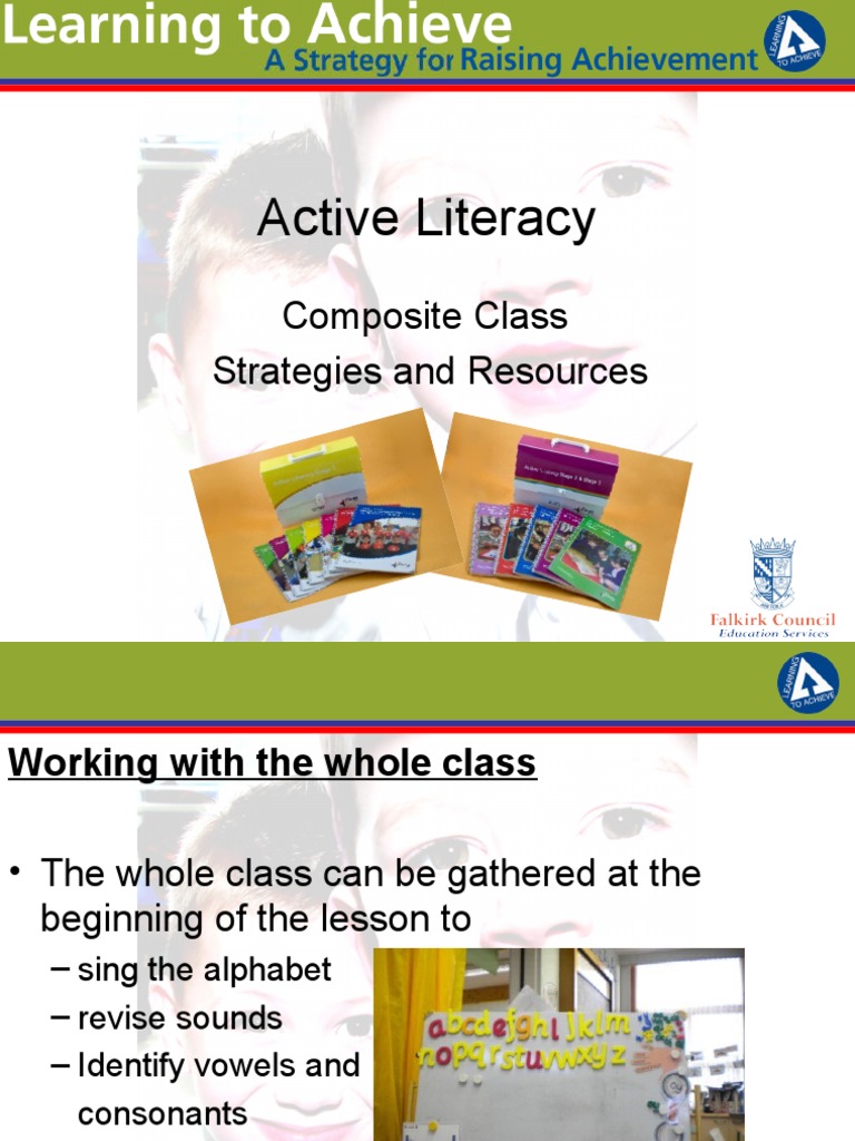 Active Literacy Strategies for Classrooms | PDF | Literacy | Learning