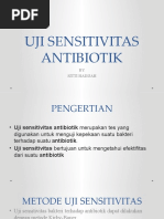 Uji Sensitivitas Antibiotik | PDF