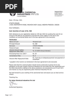 In-Principle Sanction Offer Letter | PDF