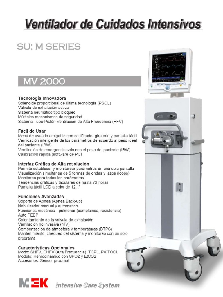 Ficha Tecnica MV2000 | PDF