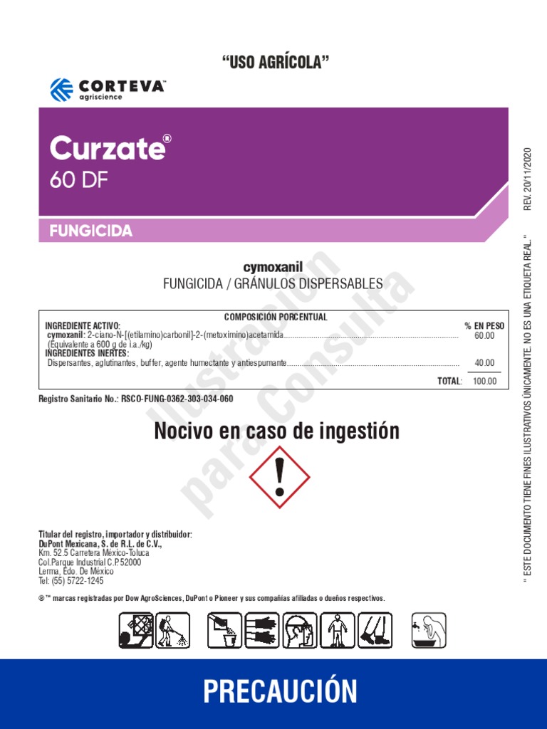 CURZATE 60 DF - ETIQUETA - WEB - MEXV2 - AutECL (2021-01-13) | PDF ...