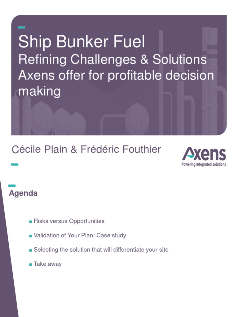 FINAL Presentation For ARA Conference | PDF | Fuel Oil | Oil Refinery