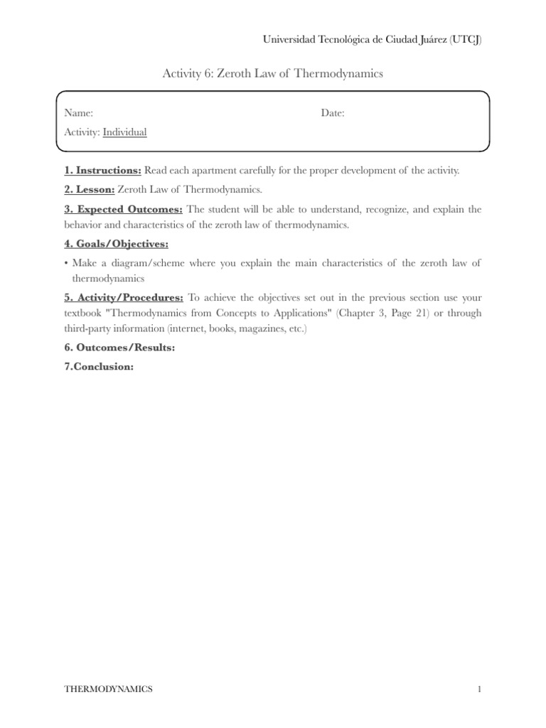 Understanding Zeroth Law of Thermodynamics | PDF | Computers