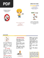 Triptico Tabaco | PDF | Fumar tabaco | Adicción