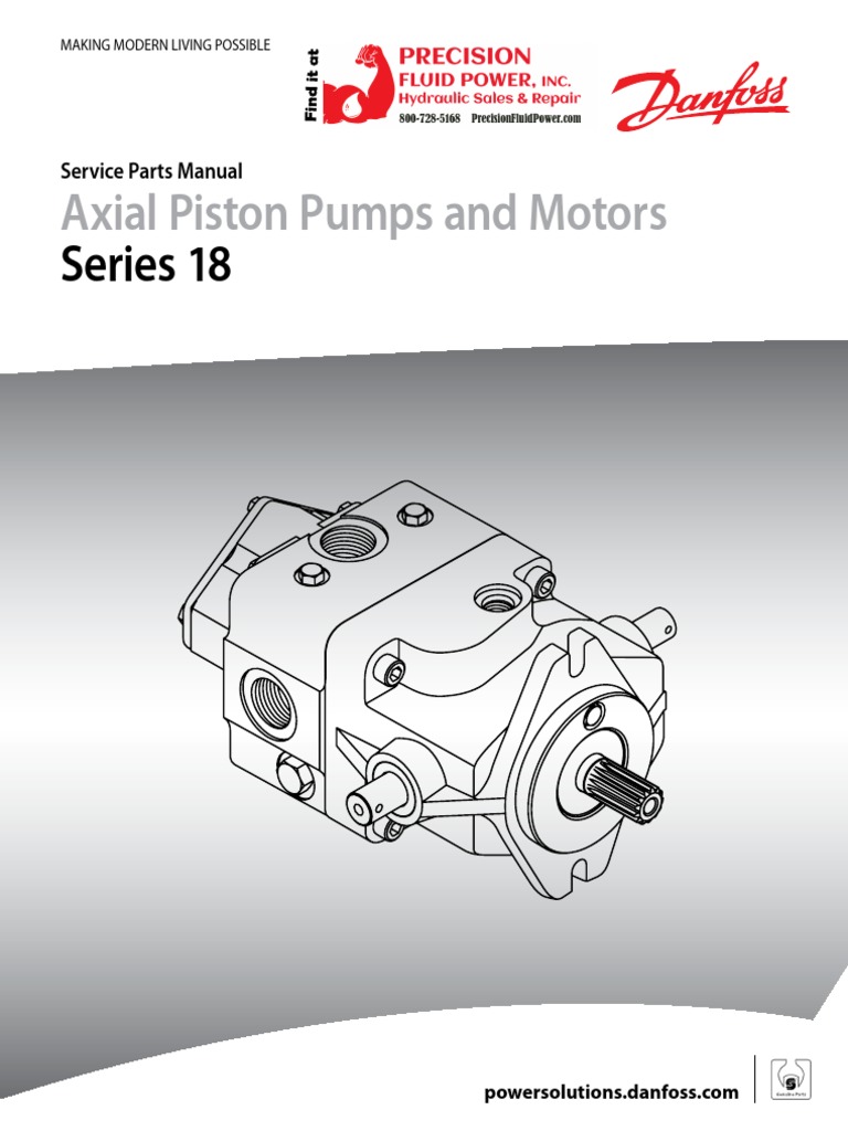 Danfoss Series 18 Axial Piston Pumps Motors | PDF | Pump | Engine ...