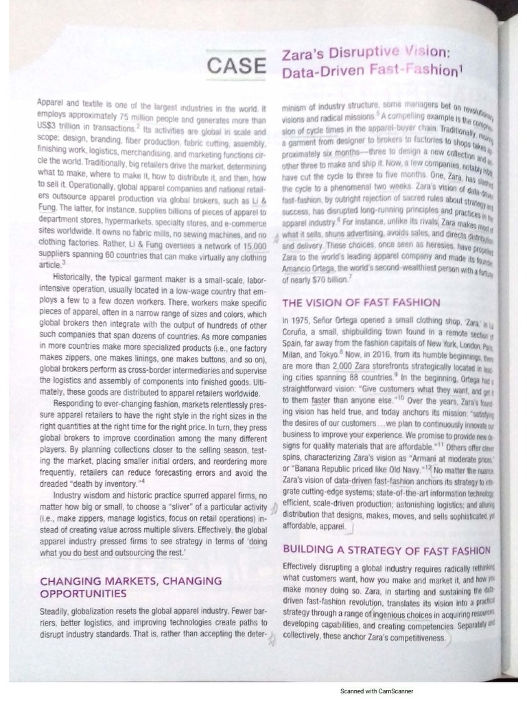 Zara Case Study IB | PDF