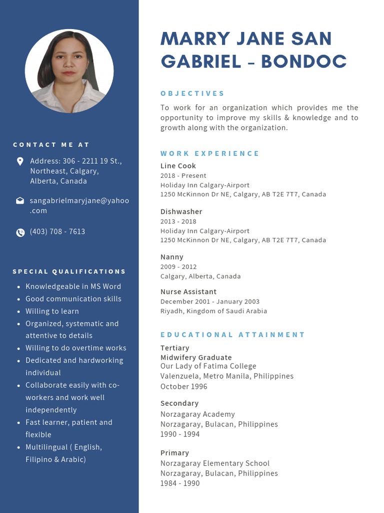 Bondoc, Marry Jane SG | PDF