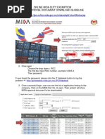 MIDA Online Application User Guide | PDF | Internet Explorer | Password