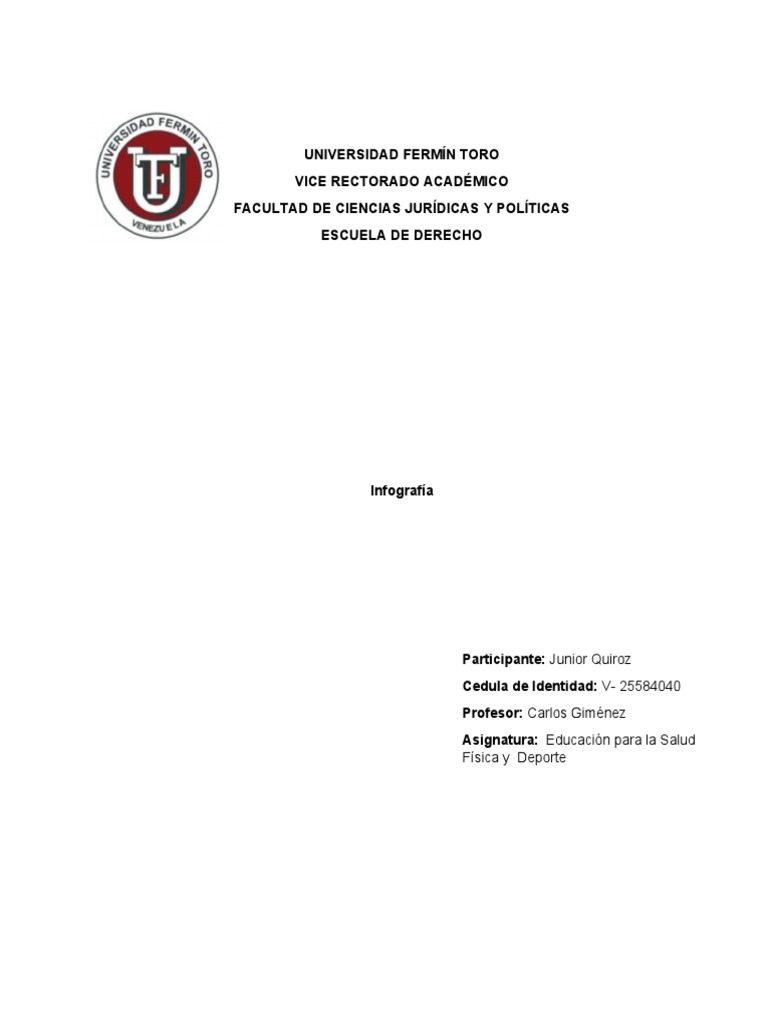 Infografia Lesiones Deportivas Junior Quiroz | PDF | Músculo ...