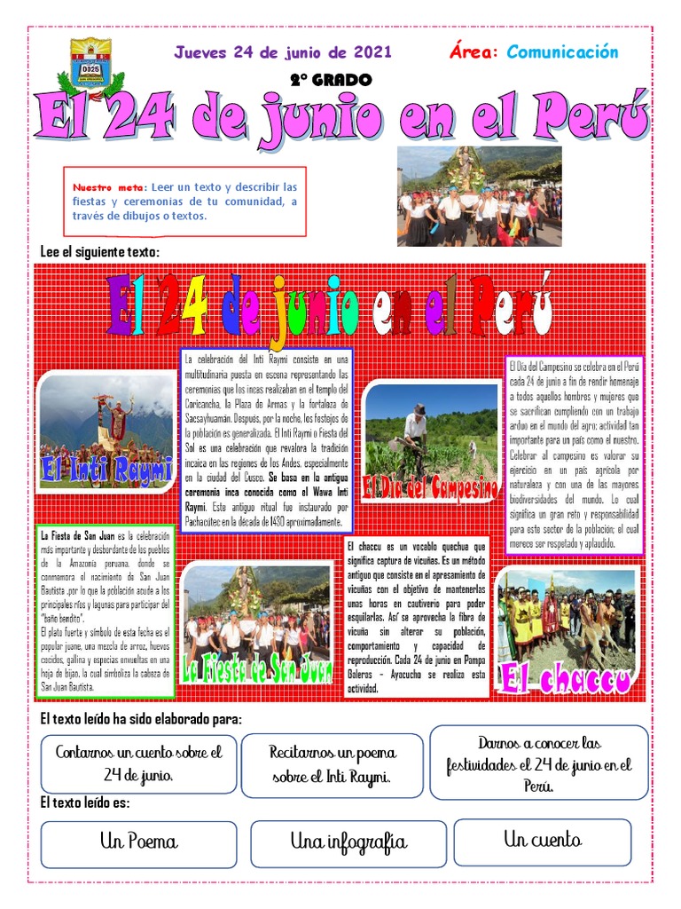Fiestas del 24 de junio en Perú | PDF | Perú
