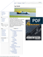 Larry Shaw Race Cars Recomended Tuning Guidelines and Setup Sheet | PDF ...