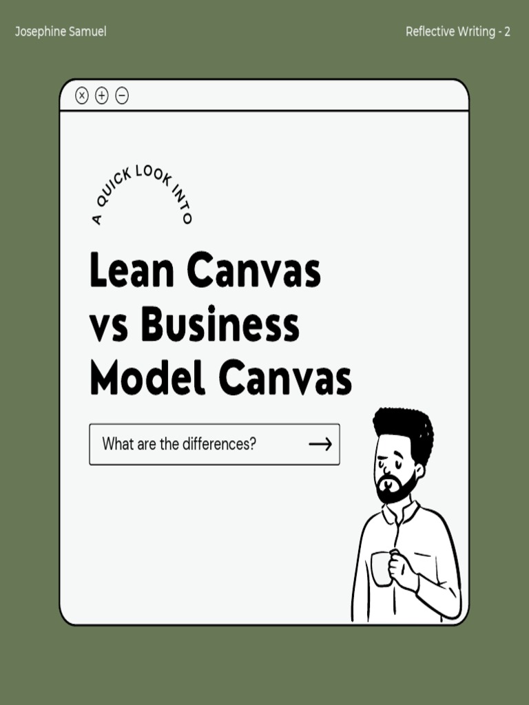 Lean Canvas Vs Business Model Canvas | PDF | Lean Startup | Business