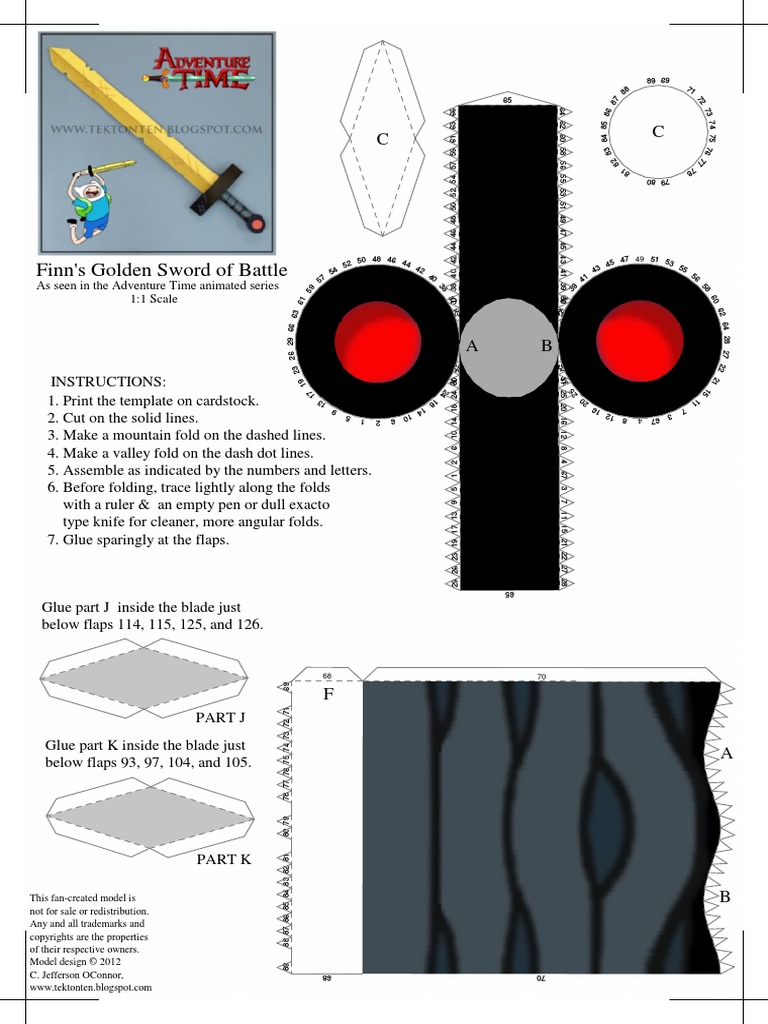Golden Sword - A4 | PDF | Melee Weapons | Tools