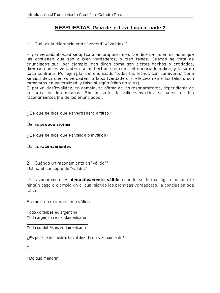 3guía de Lectura - Módulo 3. Parte 2.RESPUESTAS | PDF