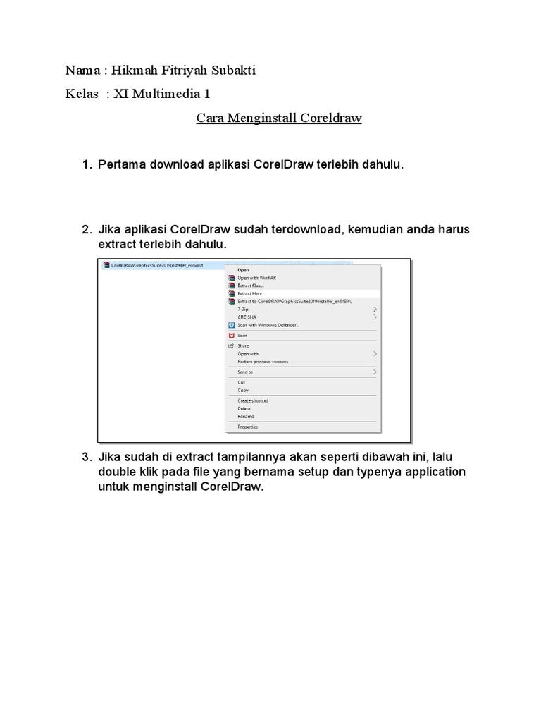 Install CorelDraw | PDF