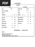 Lifting Plan Calculation (STC250) | PDF | Microsoft Excel | Crane (Machine)