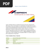 Análisis Foda de Cemex | PDF | Análisis FODA | Cliente