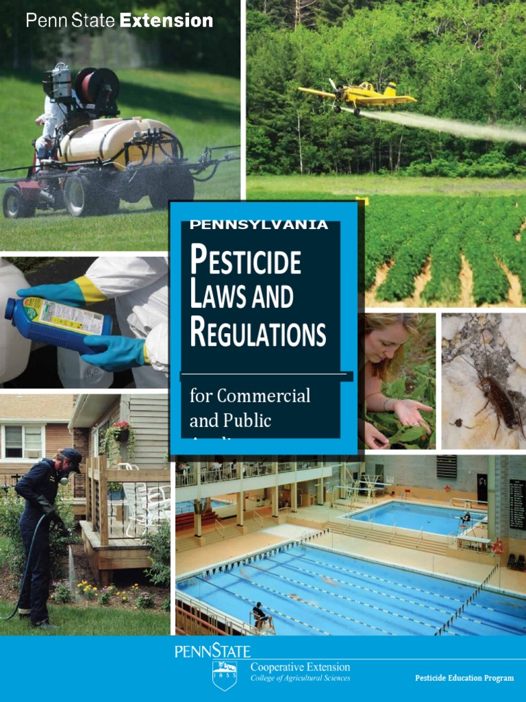Pa Pesticide Laws and Regulations For Commercial and Public Applicators ...