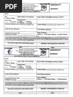 Philsys Registration Form 1A: For 5 Years Old and Above | PDF ...