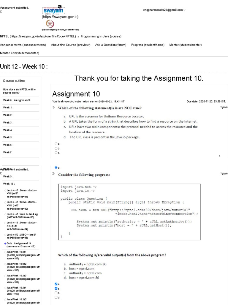 Programming in Java - Unit 12 - Week 10 | PDF | Behavior Modification | Learning