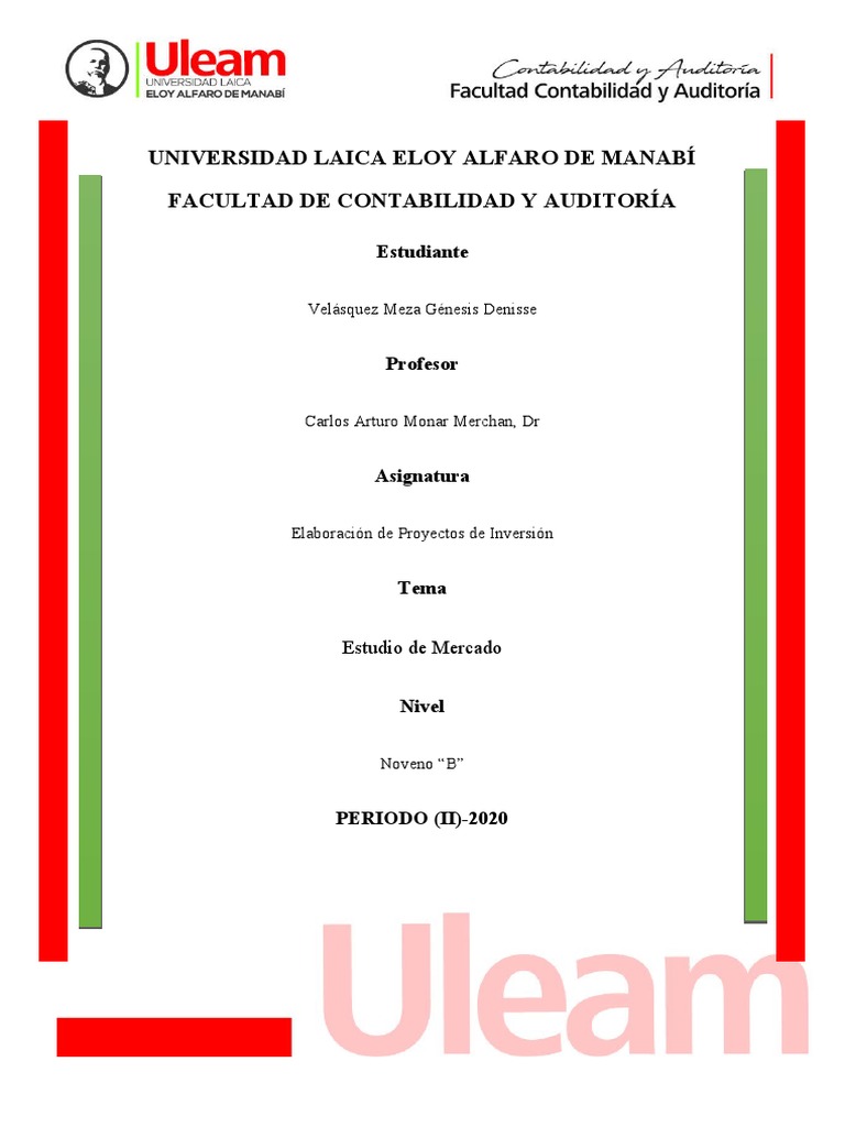 Mercado Genesis Velasquez | PDF | Producto (Negocio) | Demanda