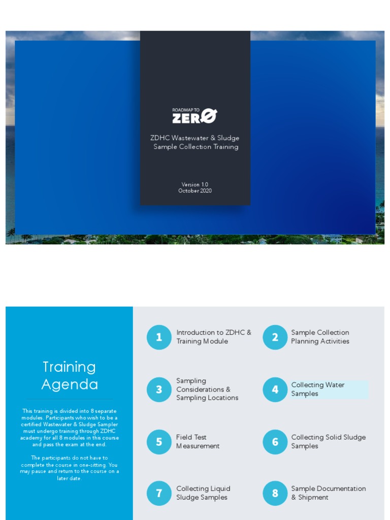 Wastewater Sample Collection Training | PDF | Flow Measurement ...