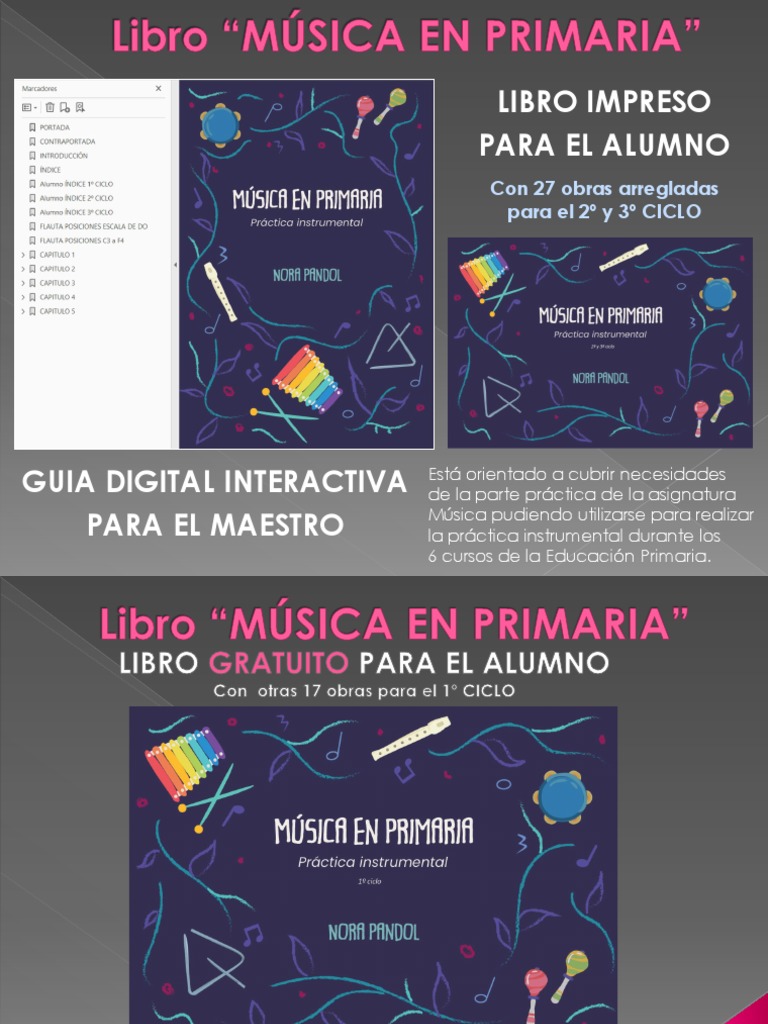 Musica en Primaria | PDF | Partituras | Entretenimiento (general)
