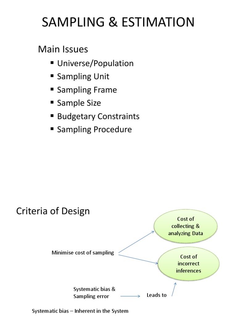 CH 6 Sampling - and - Estimation | PDF | Sampling (Statistics ...