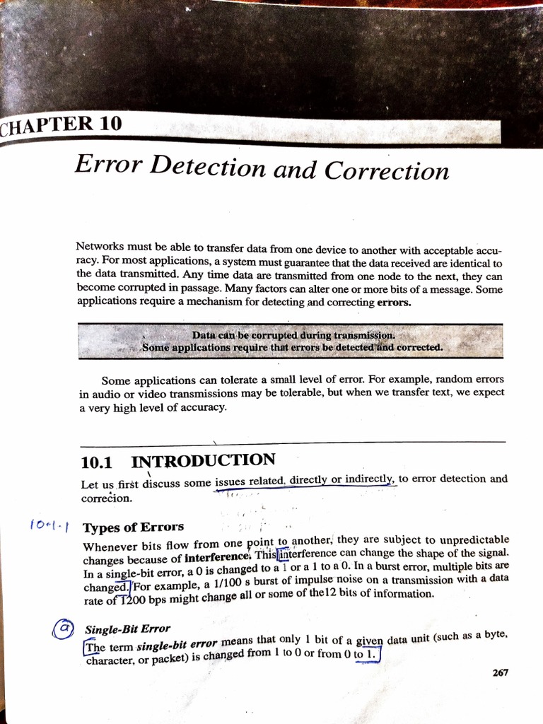 Mod3 Chap10 Text | PDF | Error Detection And Correction | Arithmetic