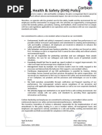 Safety Commitment Letter | PDF